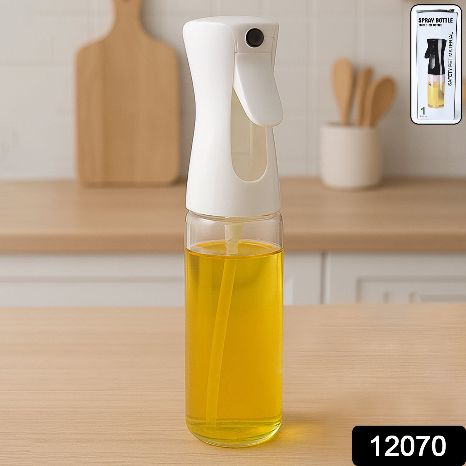 Plastic Oil Spray Bottle - Versatile Kitchen Gadgets (250 Ml Approx Wi ...